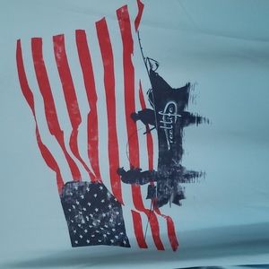 reel life | Shirts | Reel Life American Flag Freedom Fishing Upf 5 Long ...